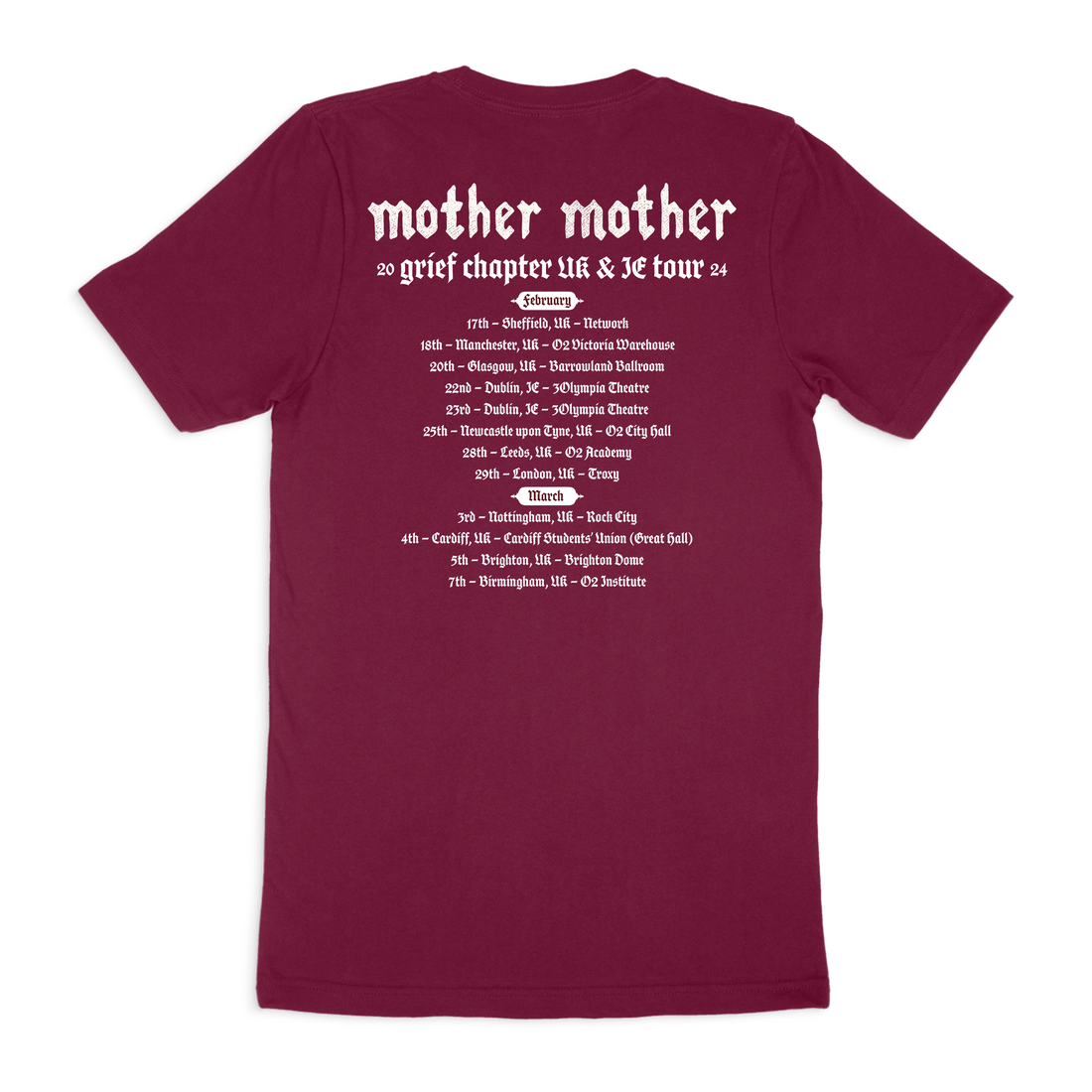 Mother Mother Merch - United Kingdom – Mother Mother Merch UK