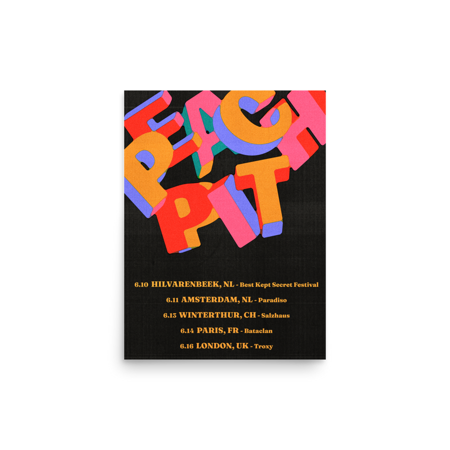 2023 Tour Poster – Mainfactor Merch Store UK